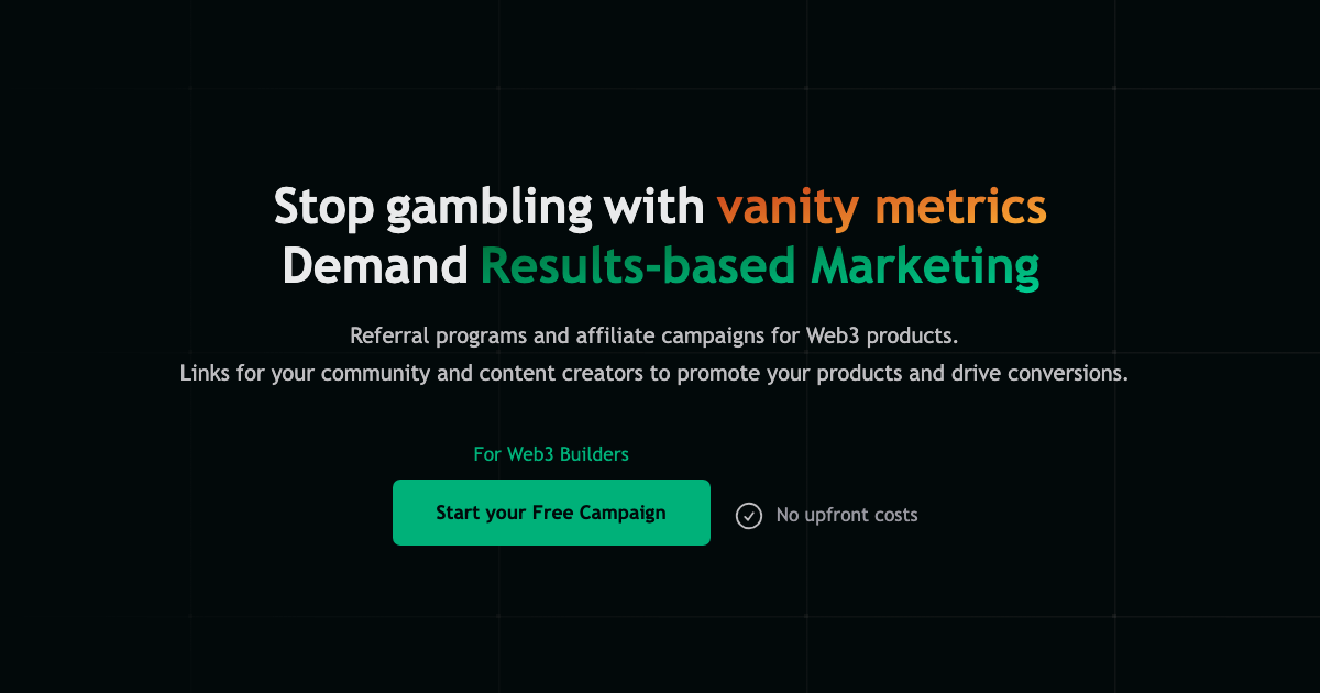 BreadCrumbs | On-chain Affiliation & Referral Marketing Platform for Web3 Brands